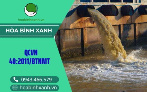 QCVN 40:2011/BTNMT- Quy chuẩn kỹ thuật quốc gia về nước thải công nghiệp